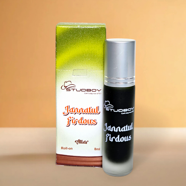 Jannatul Firdous Attar, Unisex, 8ml Roll-On – StudBoy